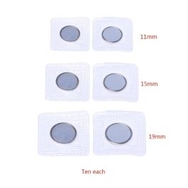 10 Sets Invisible Sew Magnetic Fastener