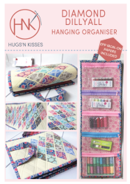 Diamond dillyall mod diamond zippered pocket hanging organiser by Helen ...