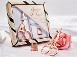Rose gold gift set