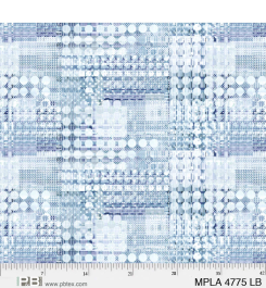 Mod Plaid 108 Light Blue Pb4775lb By P B Textiles Hugs N Kisses